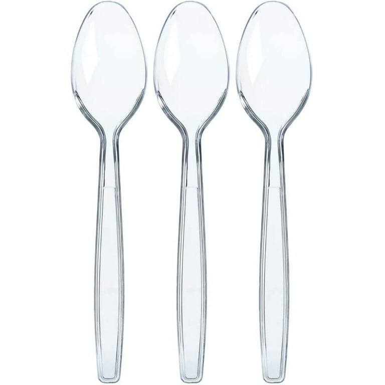 Avant Grub 3" White Plastic Mini Sample Spoons for Tasting & Catering ...