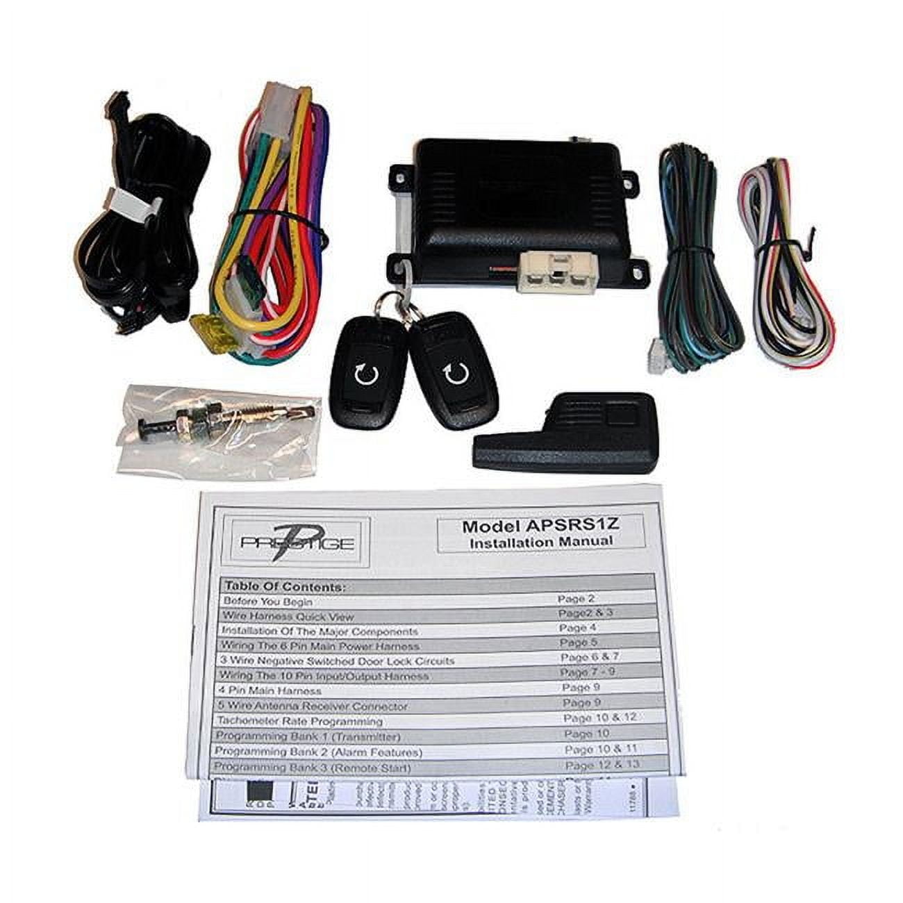 Prestige APSRS1Z 2 Remote Start System Automatic Auto Car Starter ...