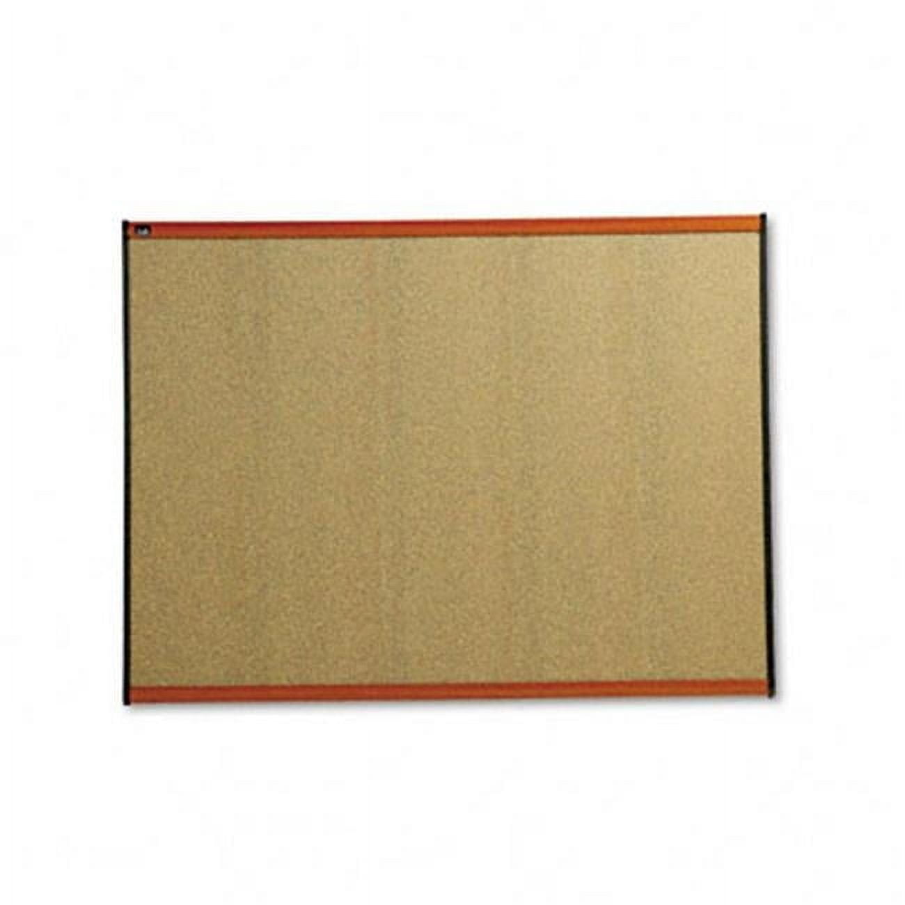Prestige Bulletin Board Graphite-Blend Cork 48 x 36 Cherry Frame ...