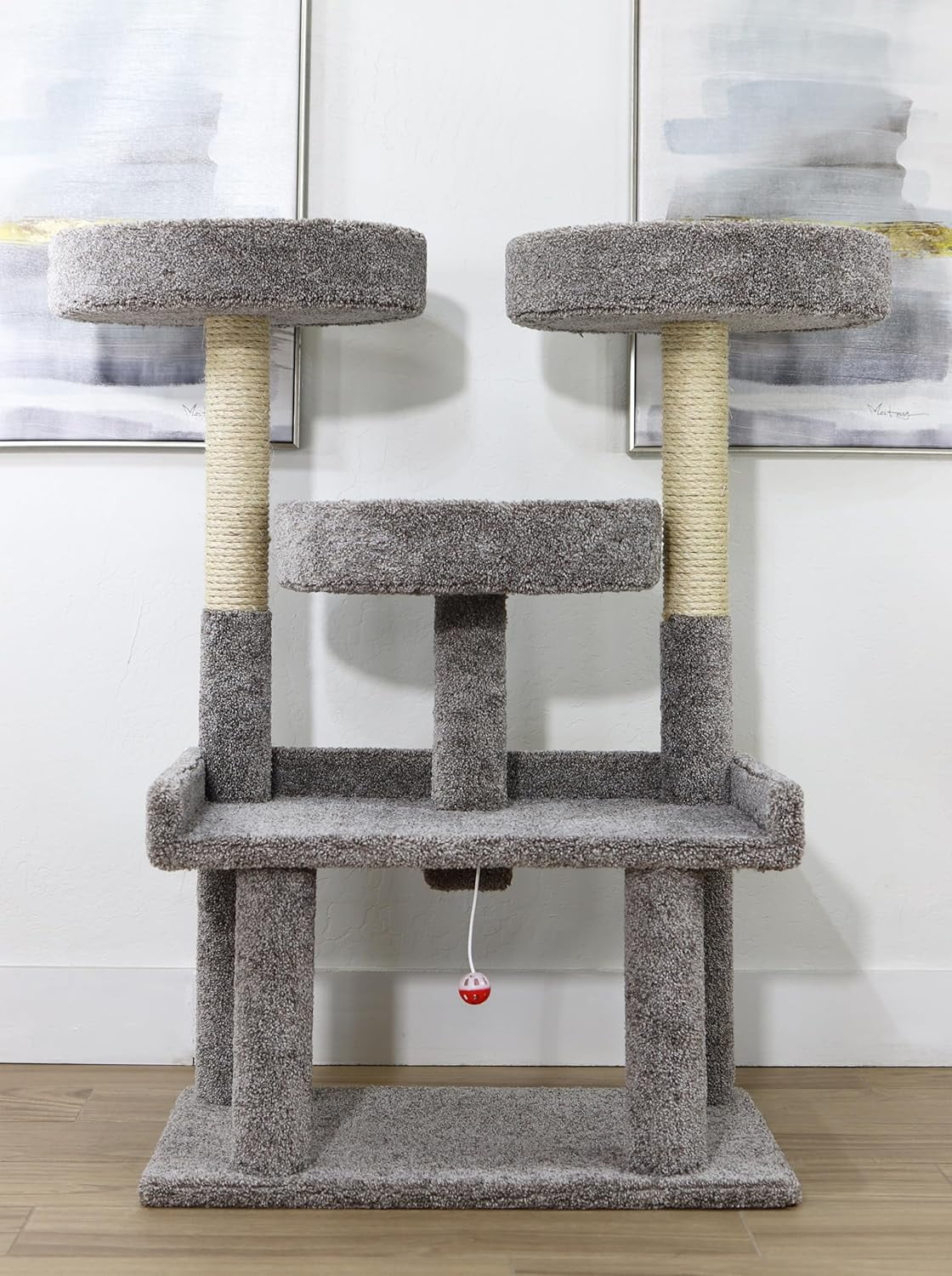 Prestige Cat Trees 46-in XXL Heavy Duty Cat Tree, Gray - Walmart.com