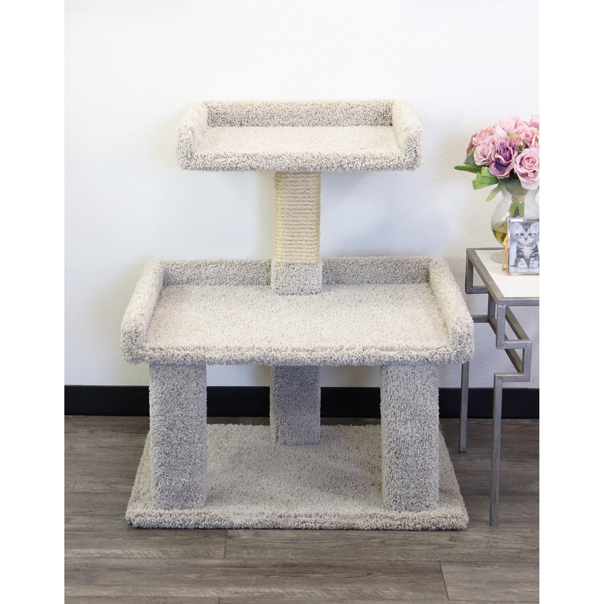 Prestige Cat Trees Extra Large Cat Perch - Beige - Walmart.com