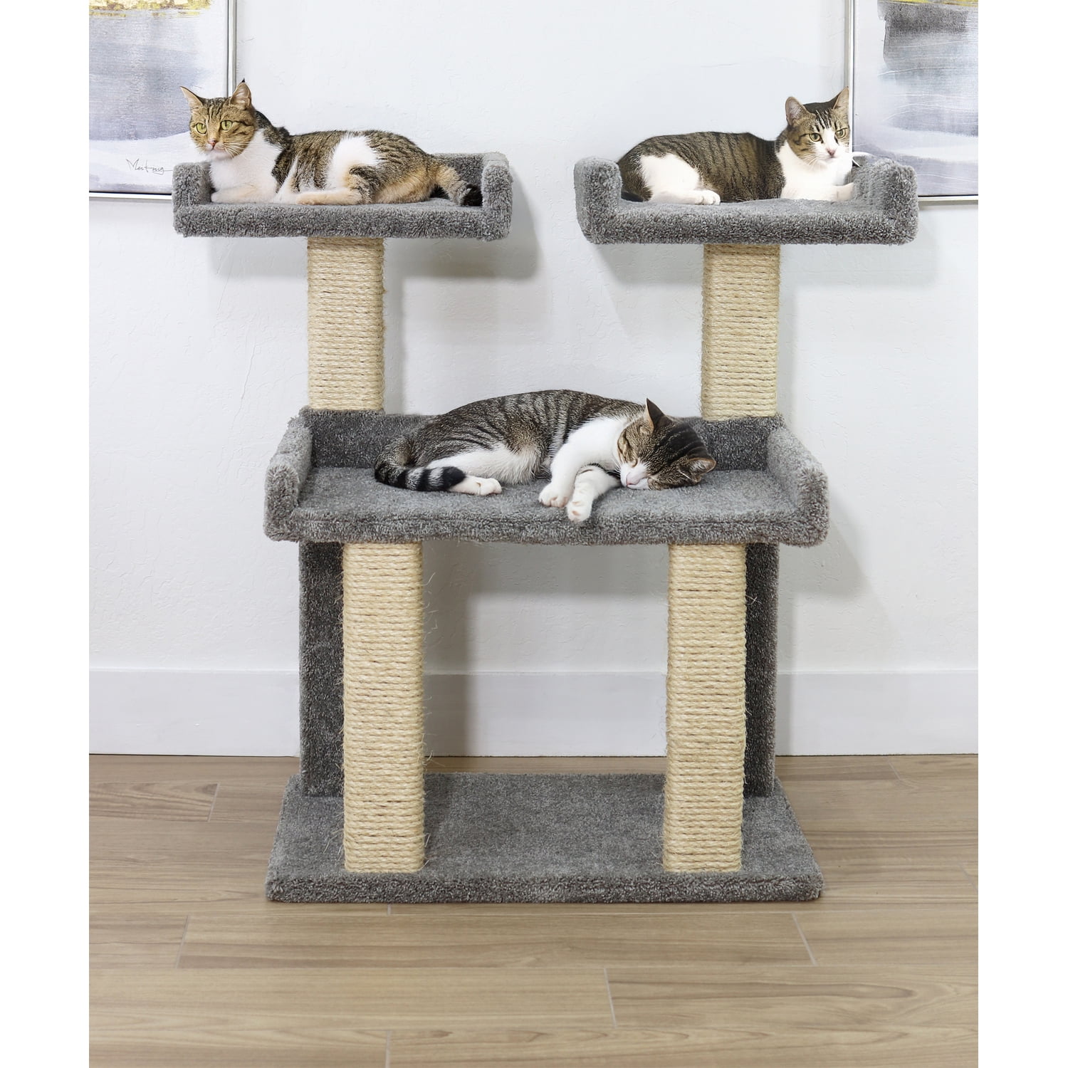 Prestige Cat Trees Maine Coon Deluxe Perch - Walmart.com