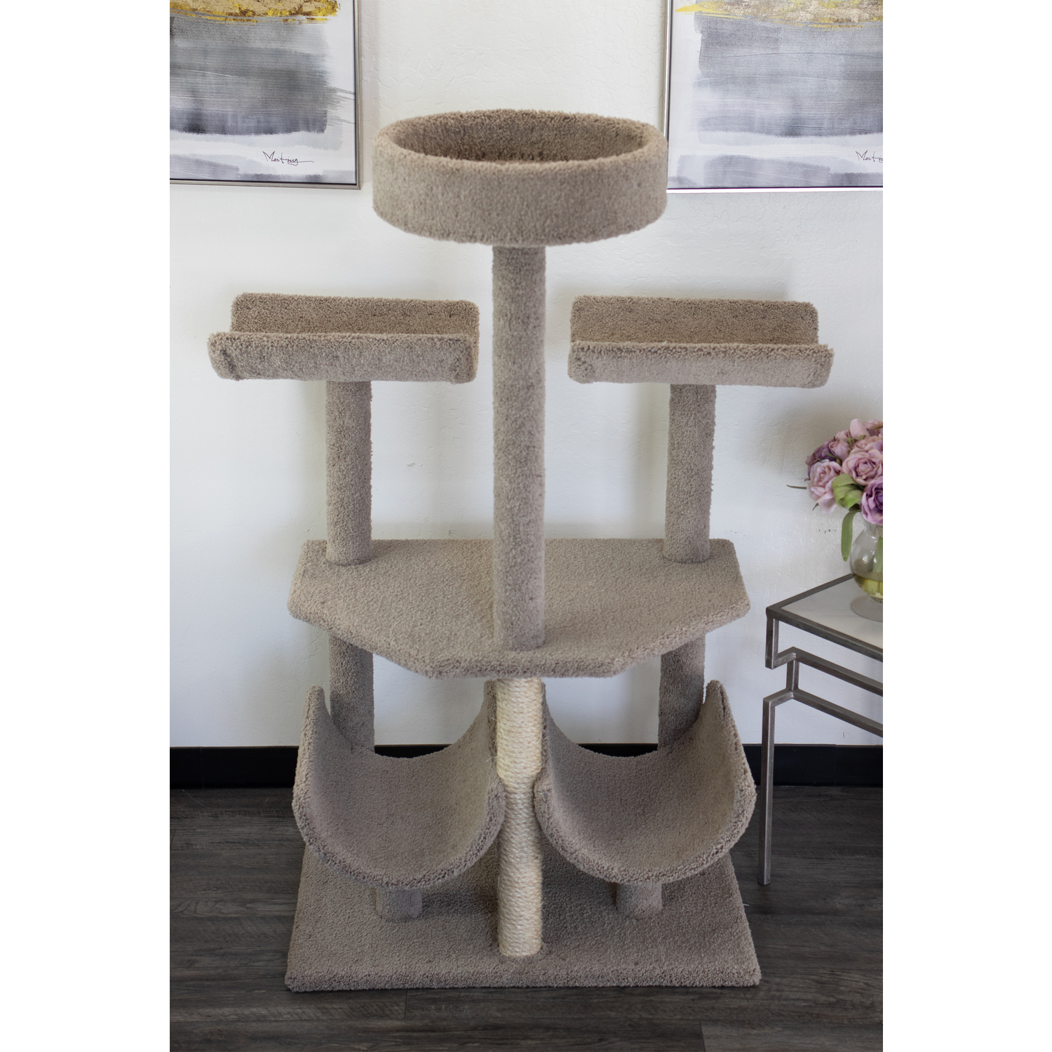 Prestige Cat Trees Palace - Indoor Kitten Play Toy House Entertainment ...