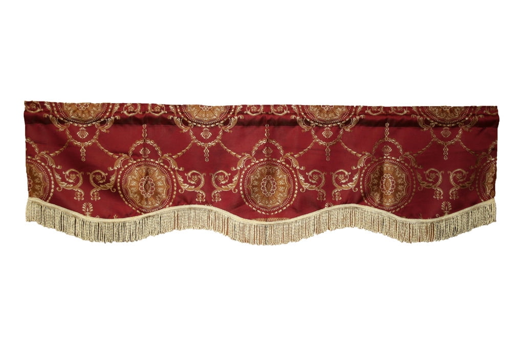 Prestige Damask 60" X 15" Window Valance - Walmart.com