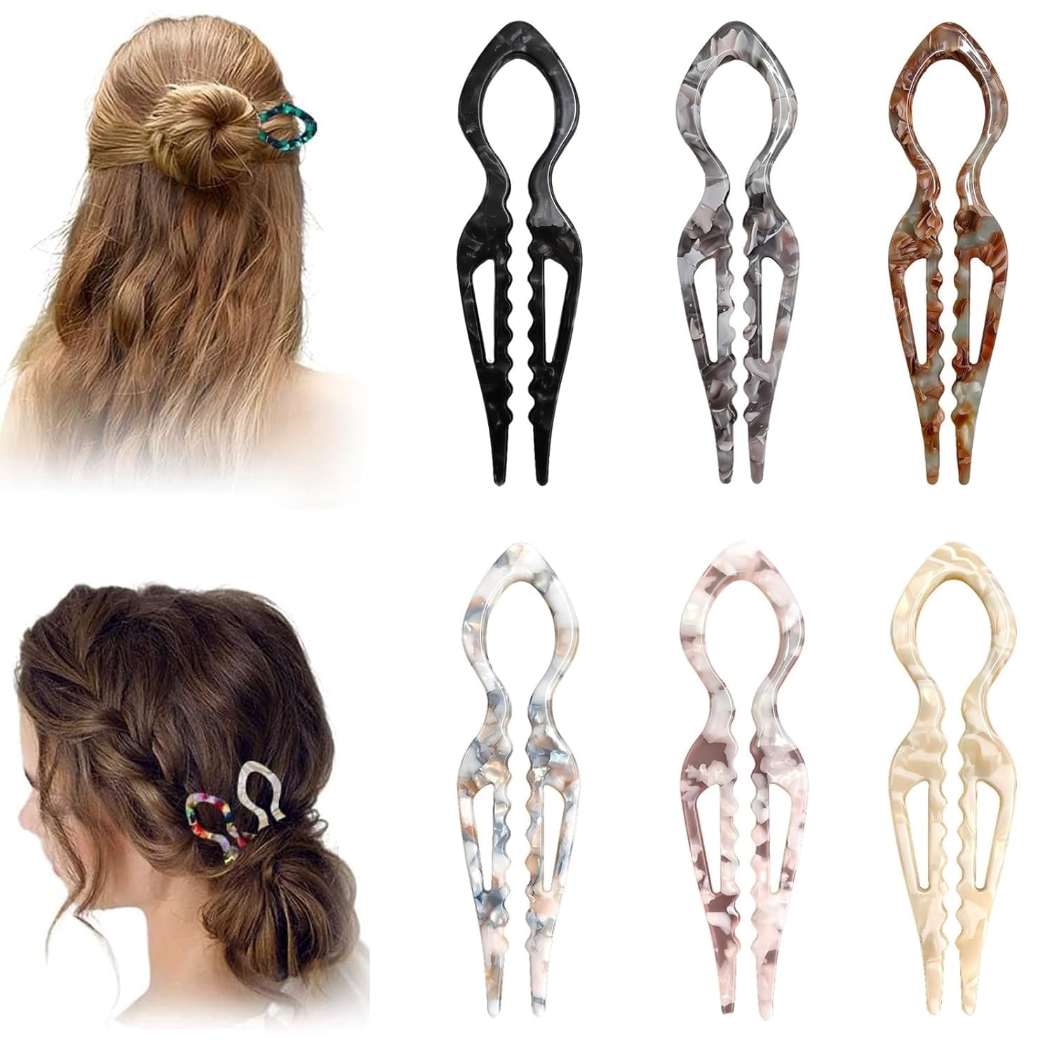 Prestige Hair Pins for Women, French Hair Pins, French U Shaped Hair ...