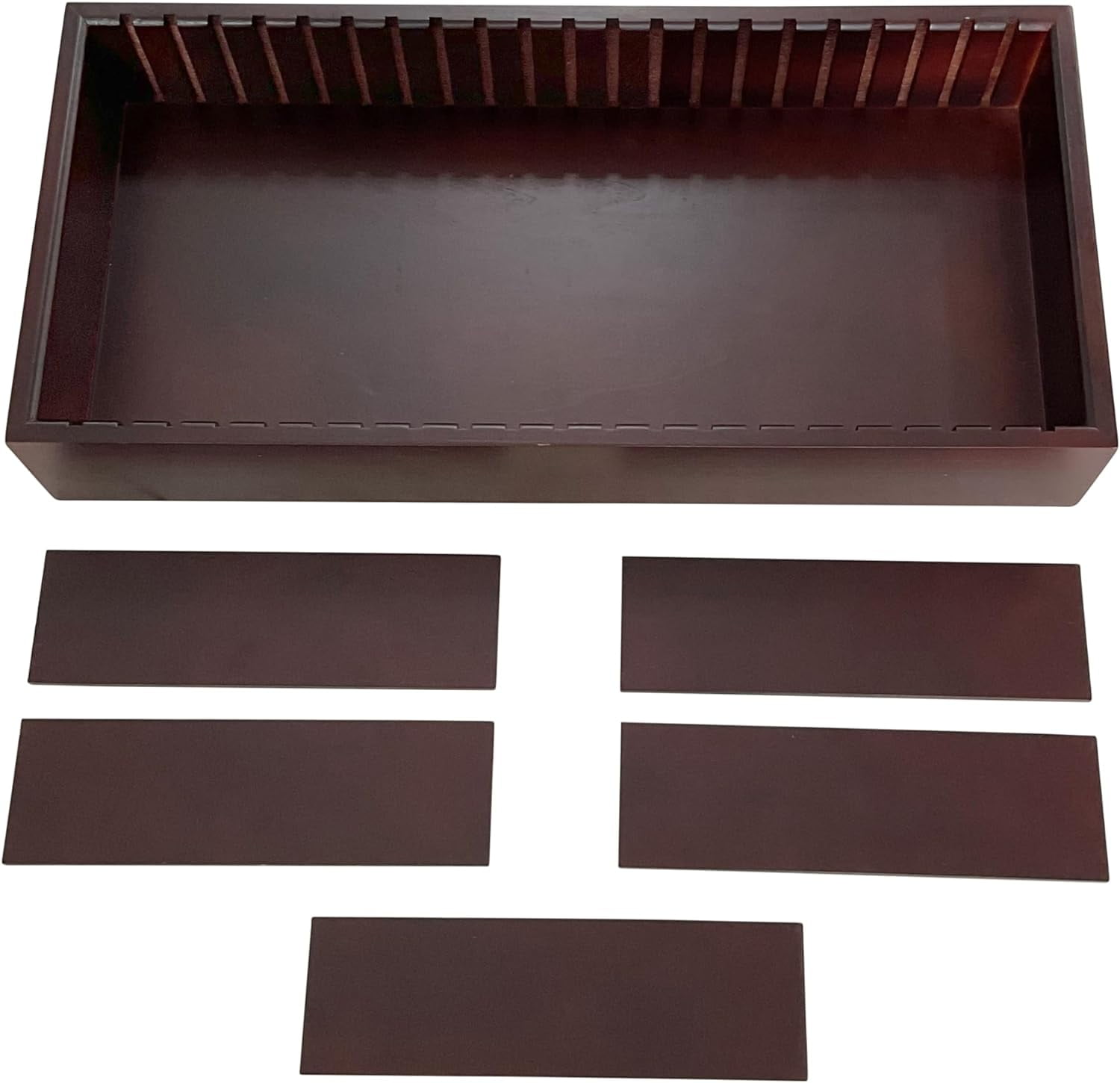 Prestige Import Group Adjustable Cigar Tray Holder with 5 Dividers ...