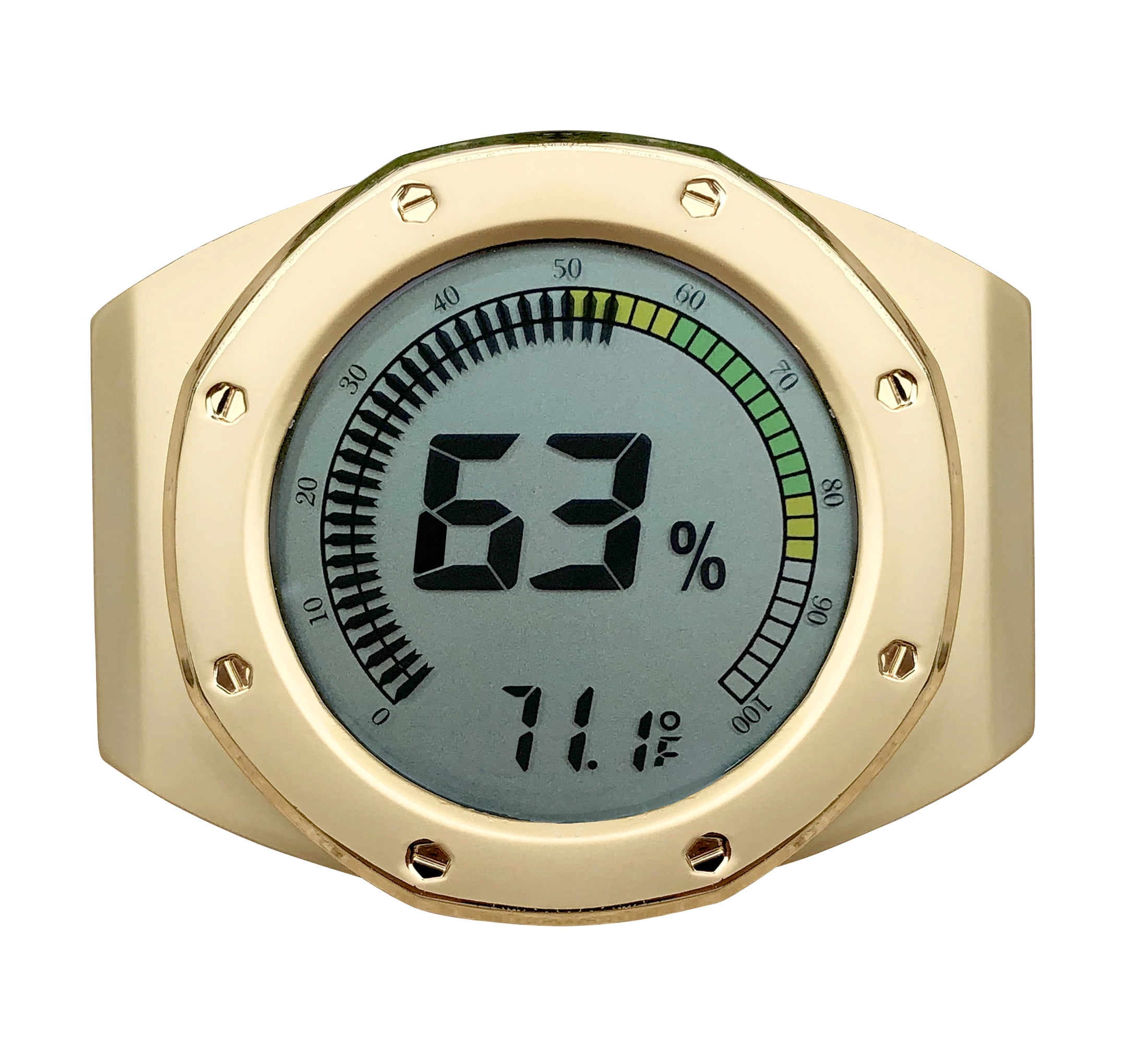 Prestige Import Group Distinctive Watch Style Bezel & Case Thermometer ...
