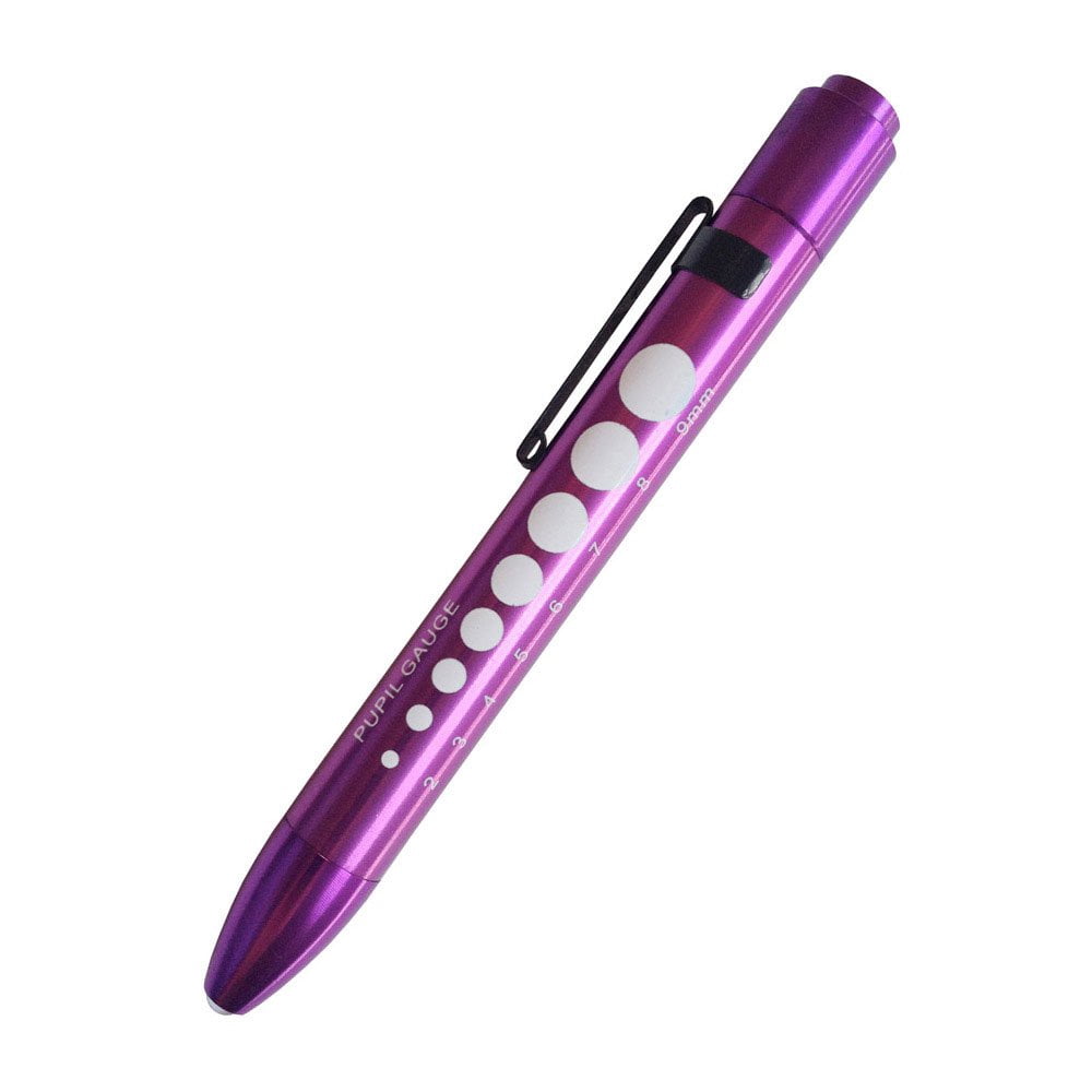 Prestige Medical Soft LED Pupil Gauge Penlight, Purple - Walmart.com