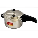 Prestige Deluxe 4L Stainless Steel Pressure Cooker - ISI Certified, PI ...