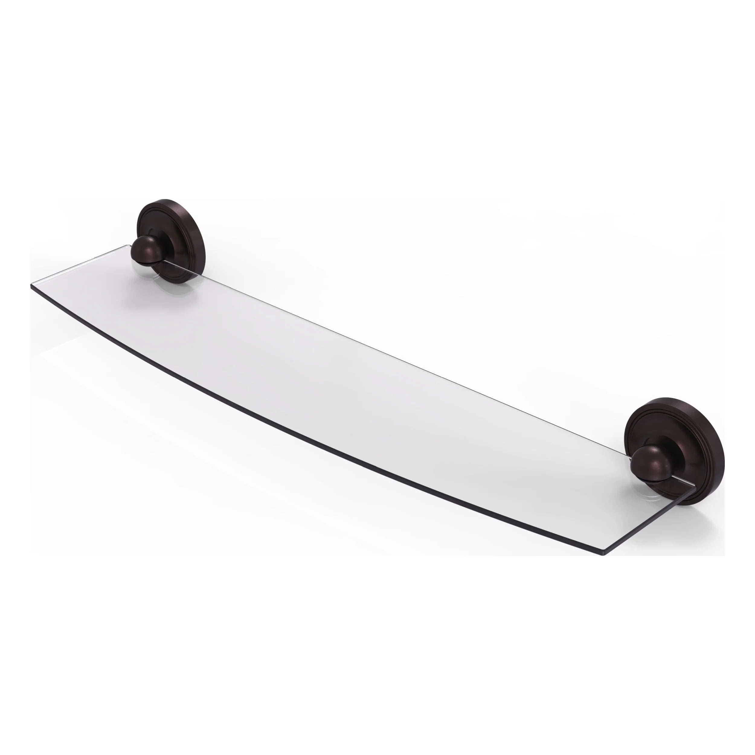 Prestige Regal Collection 24-in Glass Shelf in Antique Bronze - Walmart.com