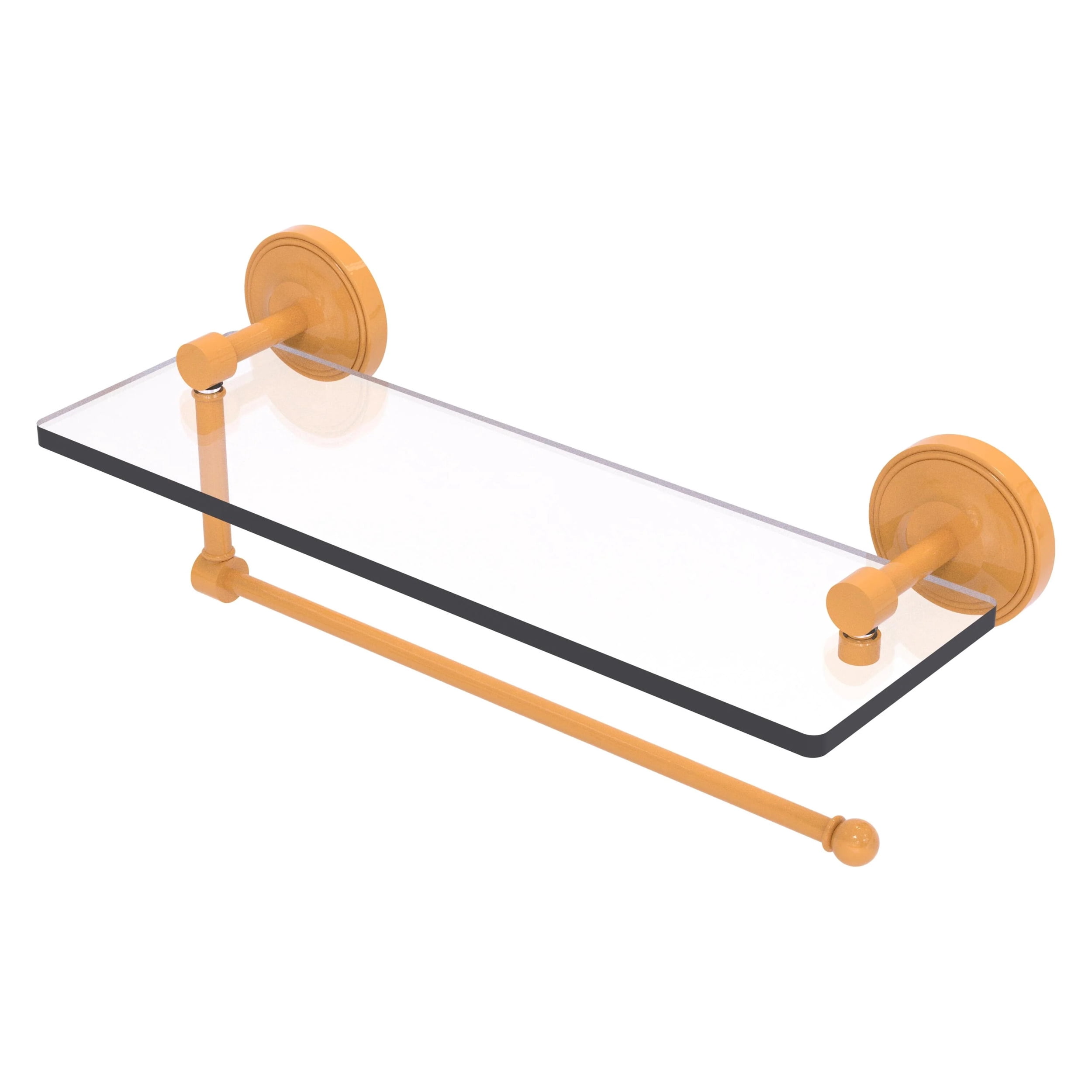 Prestige Regal Collection Paper Towel Holder with Glass Shelf - Walmart.com