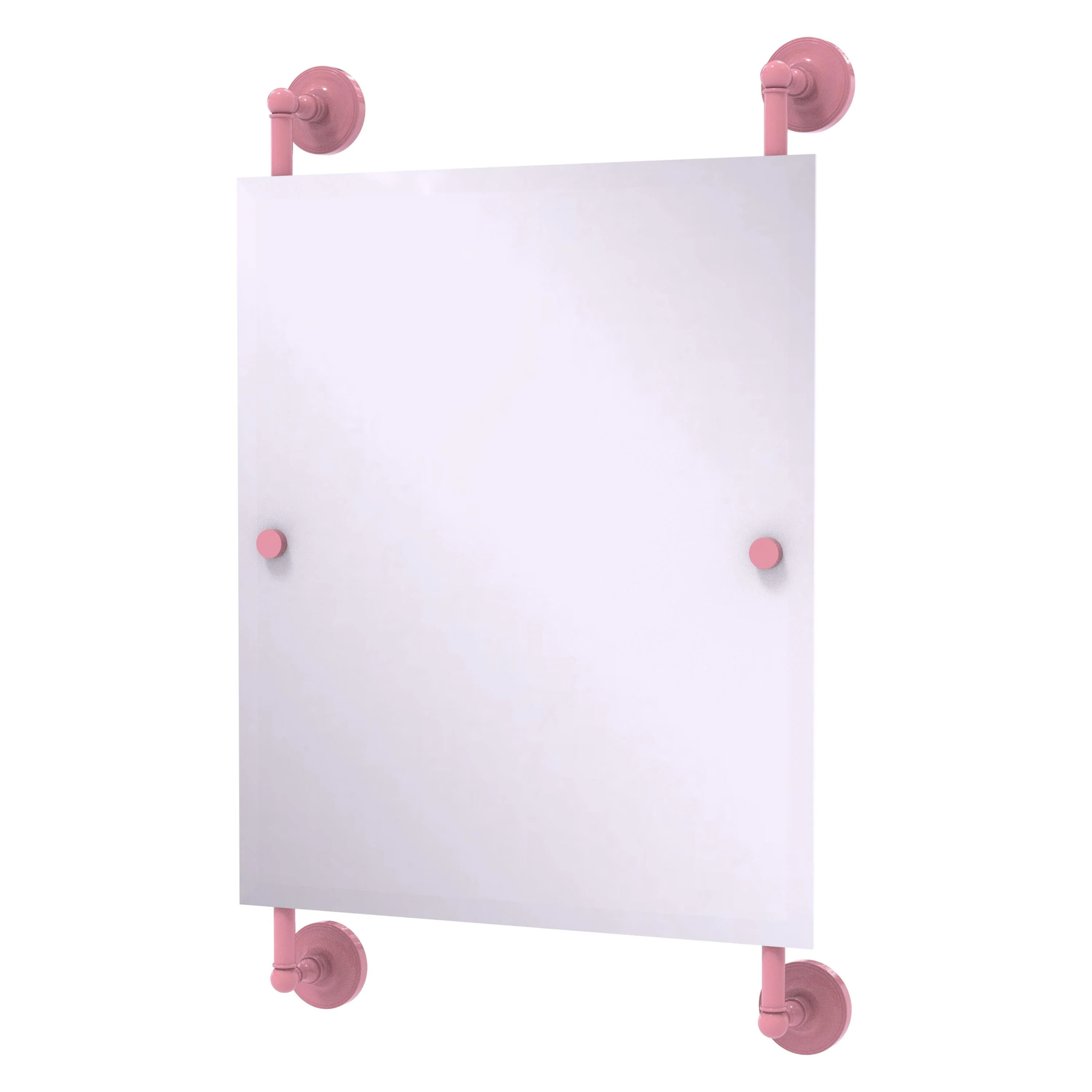 Prestige Regal Collection Rectangular Frameless Rail Mounted Mirror ...