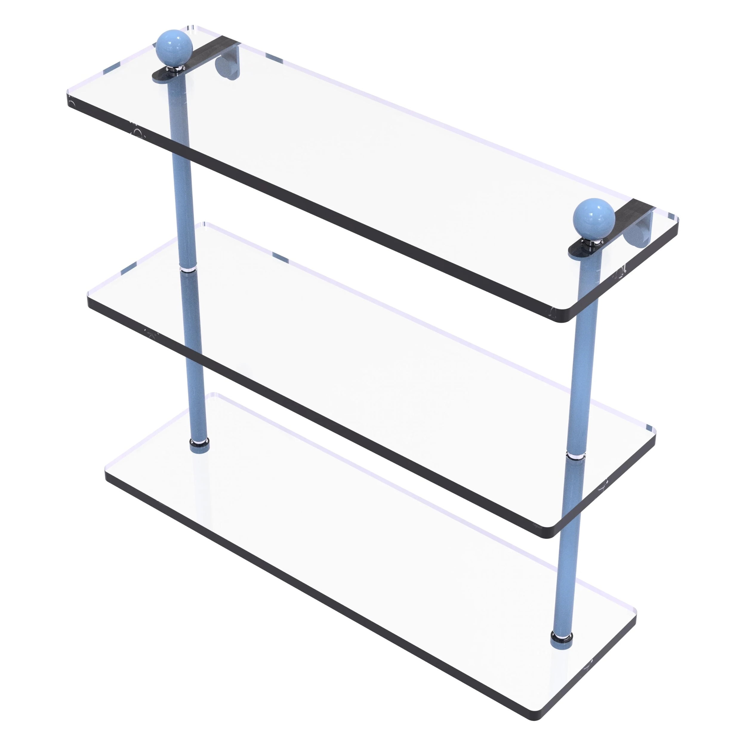 Prestige Regal Collection Triple Tiered Glass Shelf - Walmart.com