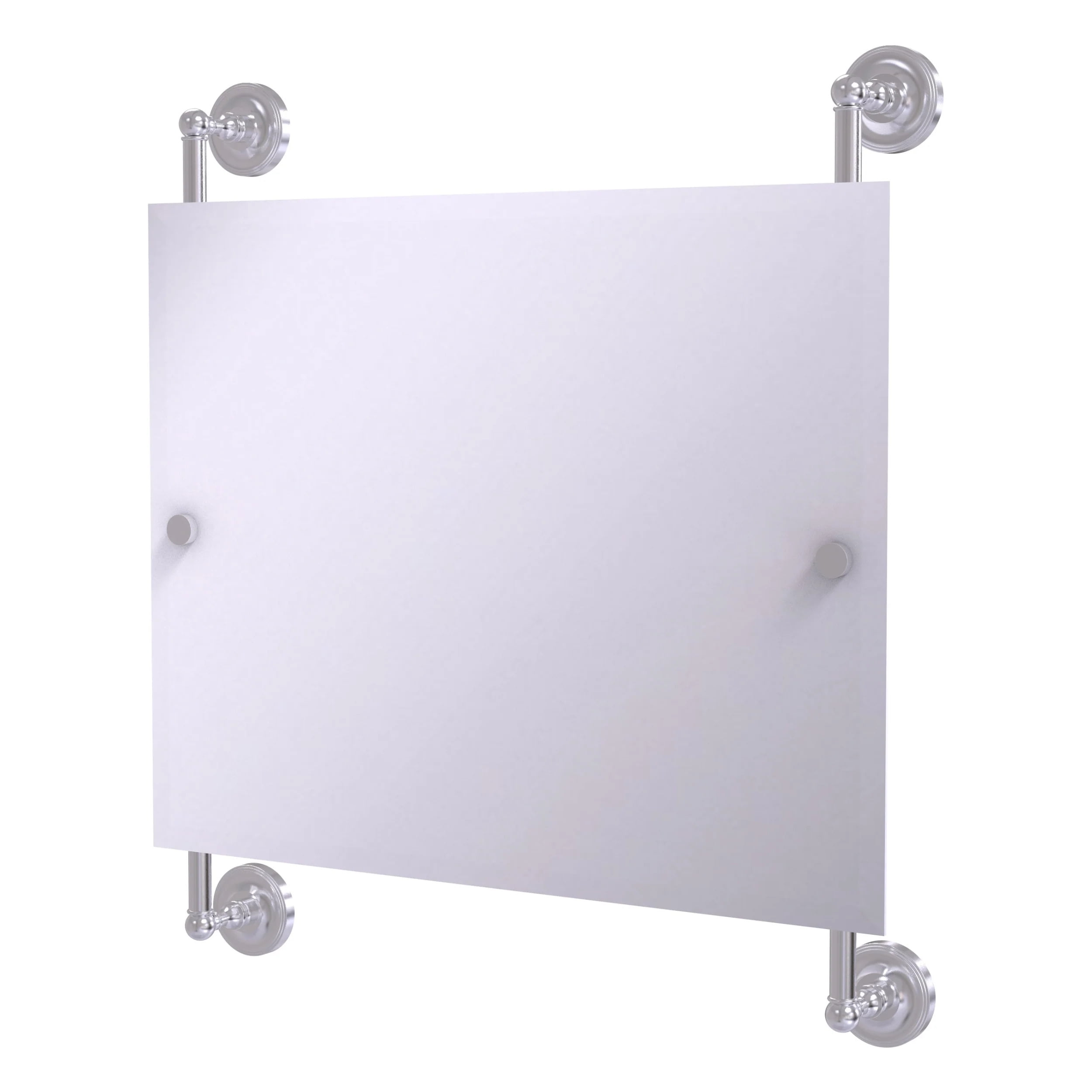 Prestige Regal Landscape Rectangular Frameless Rail Mounted Mirror ...