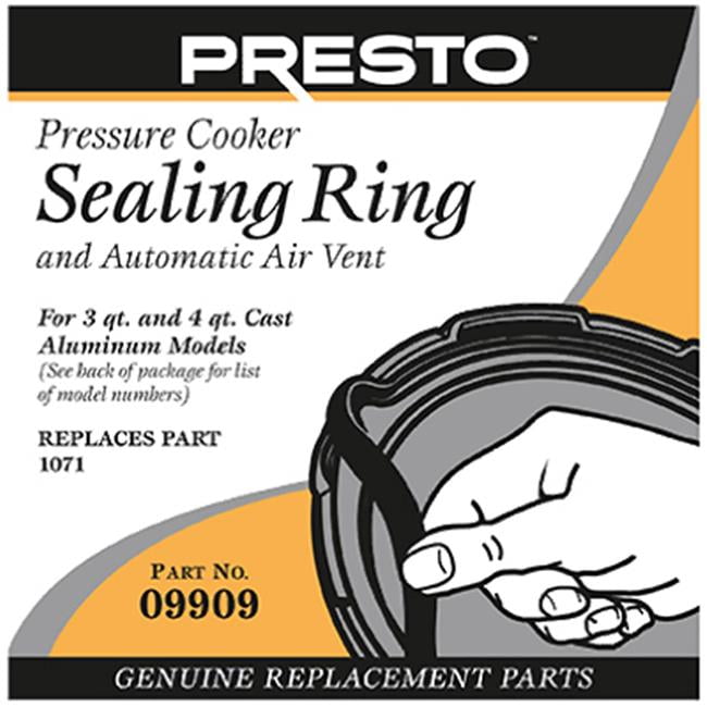 Presto 09909 Pressure Cooker Sealing Ring - Walmart.com