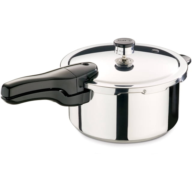 Presto 4-Quart Stainless Steel Electric Pressure Cooker with Induction ...