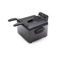 Presto Electric Gran Pappy Deep Fryer with Oil Storage, 1500 Watts ...