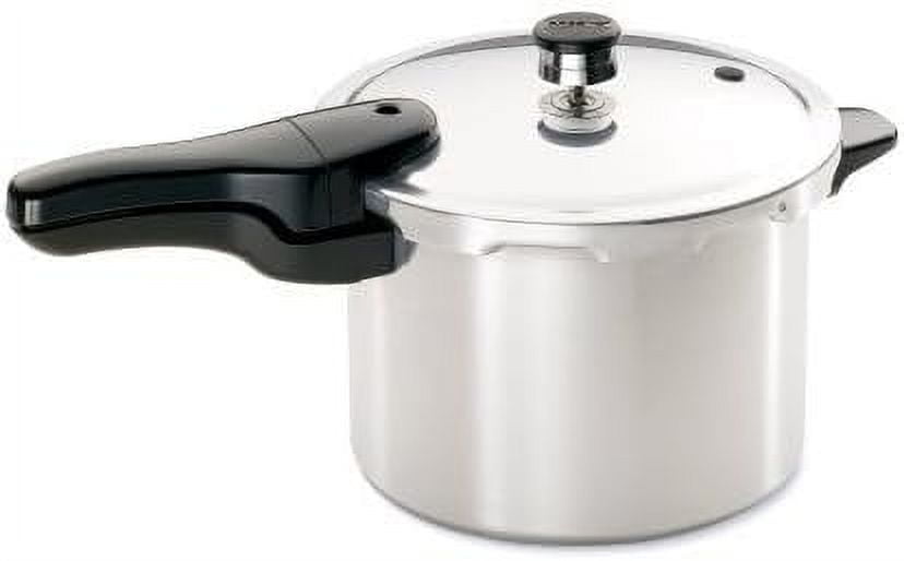 Presto 6 Quart Aluminum Pressure Cooker, 6 QT, White - Walmart.com