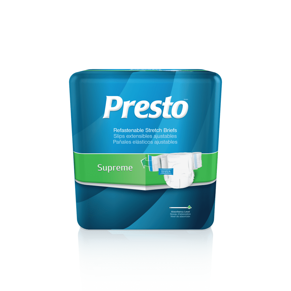 Presto Breathable Brief, XXL/XXXL, 58 in. to 77 in. Green (Set of 16 ...