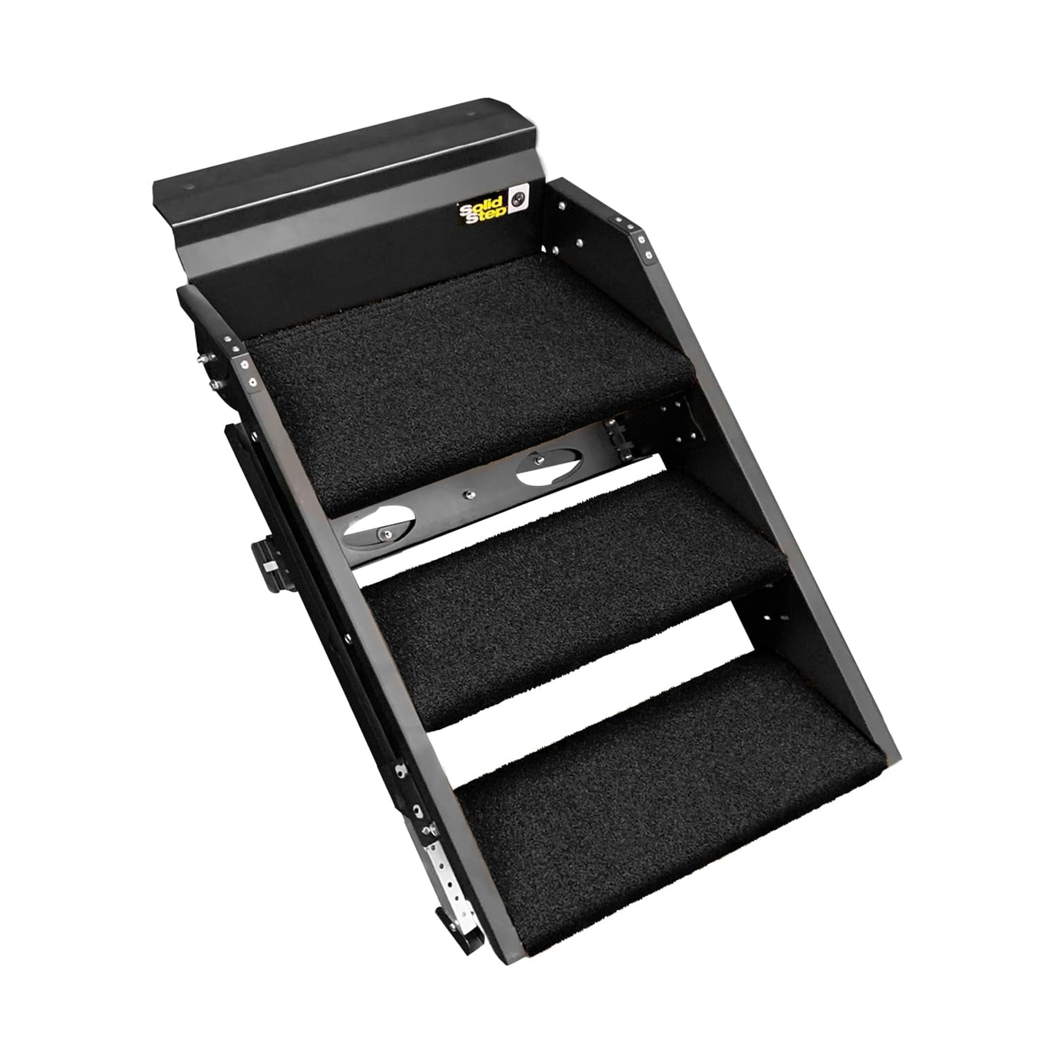 Presto Fit 20278 24.125 in. Trailhead Step Rug, Obsidian Black - 3 ...