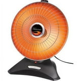 Presto HeatDish Plus Parabolic Heater 120v AC, 1000 Watts, Dish Safe ...