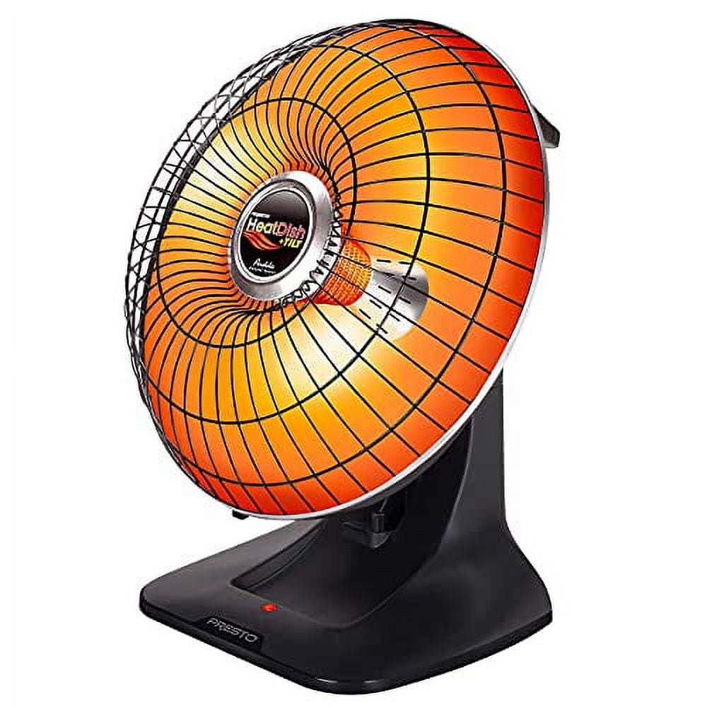 Presto Indoor Heatdish Plus - Heavy Duty and Portable Parabolic Heater ...