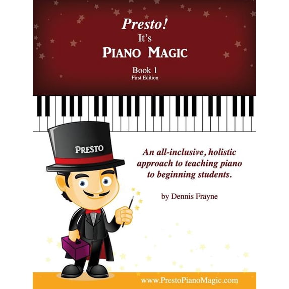 Presto! It's Piano Magic, Book 1, (Paperback) - Walmart.com
