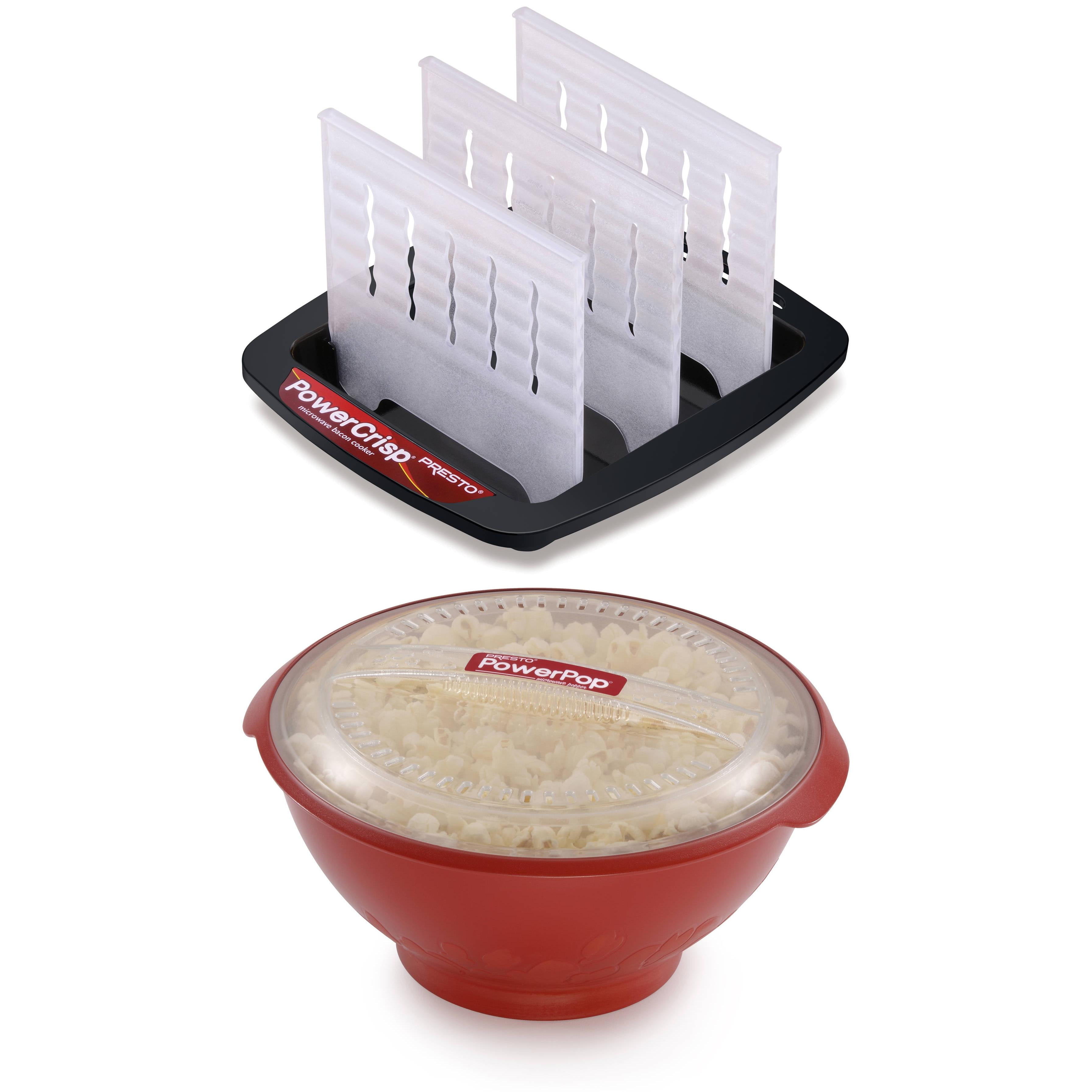 Presto Powerpop Microwave Corn Popper and Bacon Cooker - Walmart.com