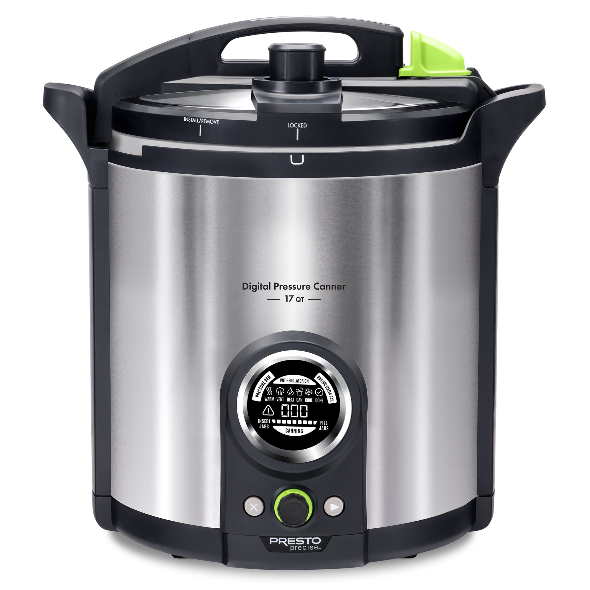 Presto Precise 02152 17 Qt Stainless Steel Electric Pressure Canner ...