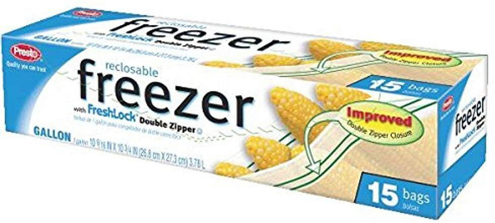 Presto Reclosable Freezer Bag - Walmart.com