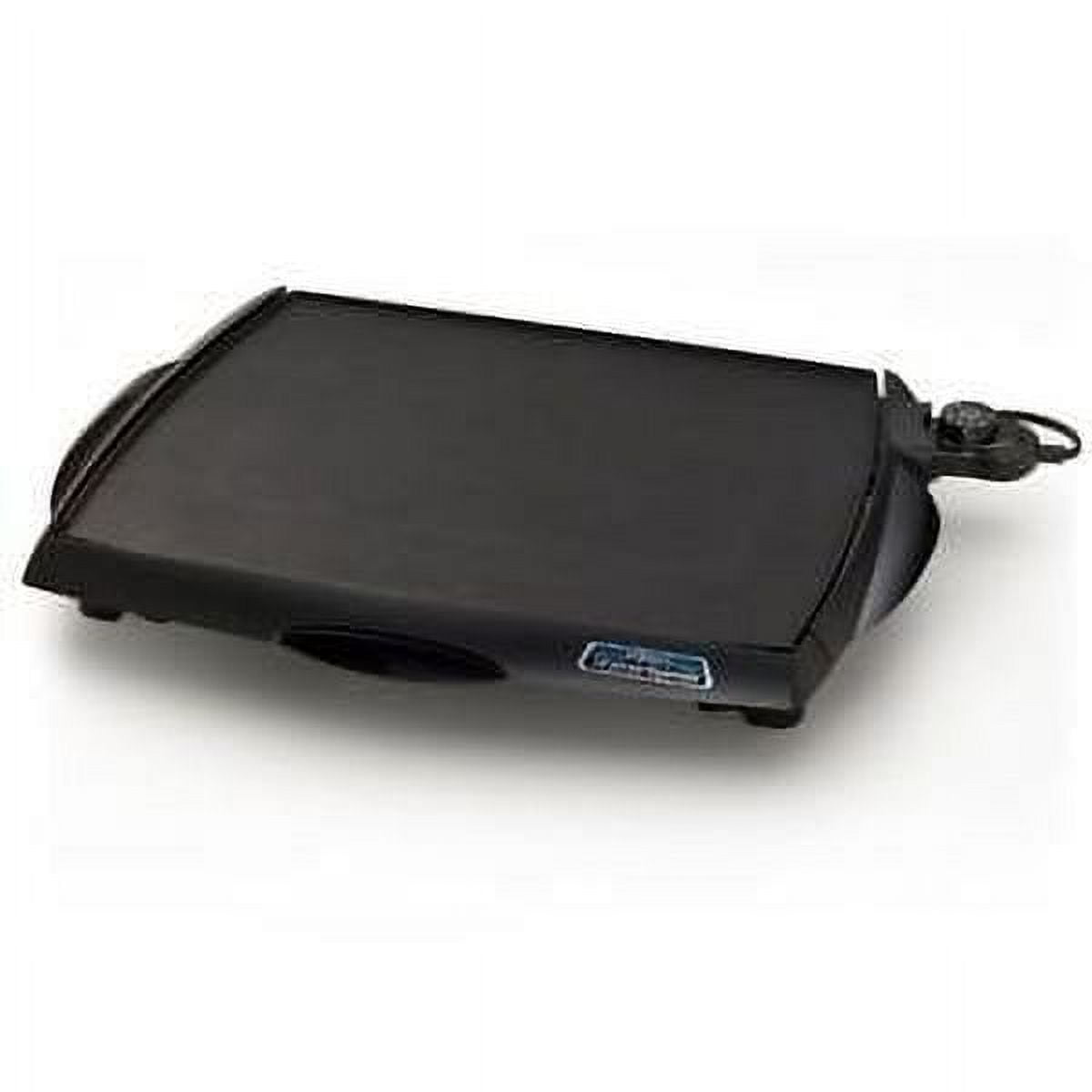 Presto Kitchen Cooker's Tilt 'n Drain Big Griddle - Electric Grill with ...