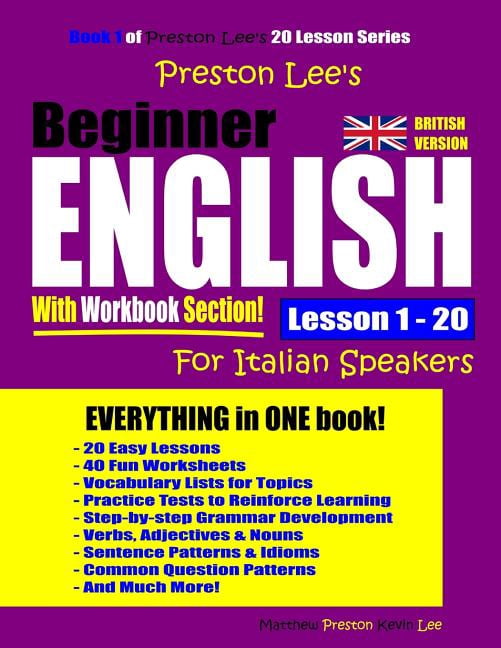 Preston Lee's English for Italian Speake Preston Lee's Beginner English ...