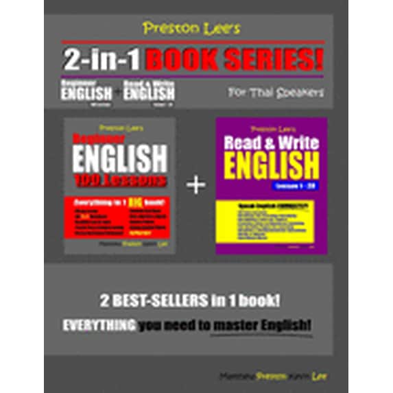 Preston Lee's English for Thai Speakers: Preston Lee's 2-in-1 Book ...