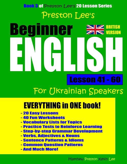 Preston Lee's English for Ukrainian Spea Preston Lee's Beginner English ...