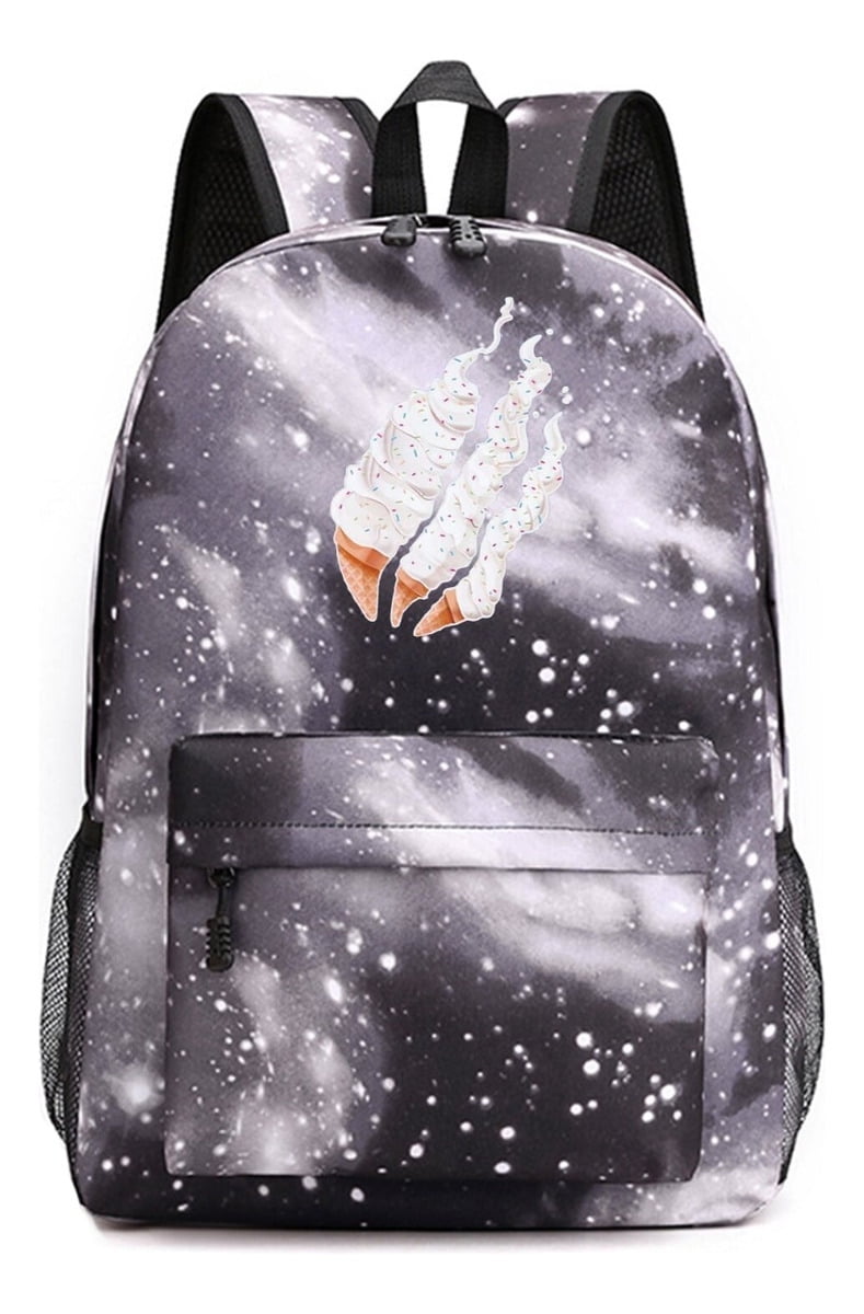 Preston Playz Cosmic Burst Gray Galaxy Backpack, Nebula Space Theme ...