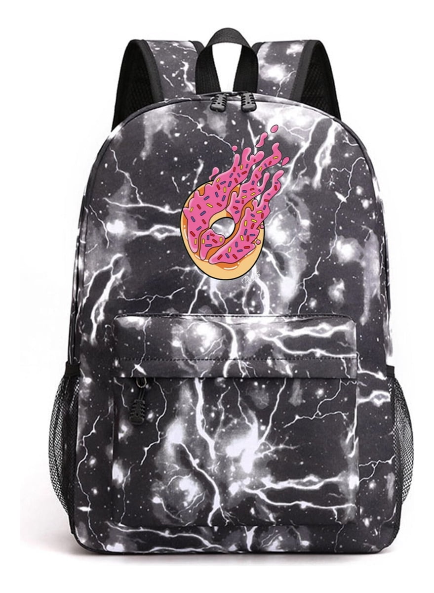 Preston Playz Electric Starry Night Backpack, Black Lightning Anime ...