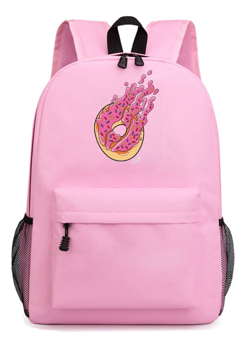 Preston Playz Light Pink Backpack for Students, Anime Gaming Style ...