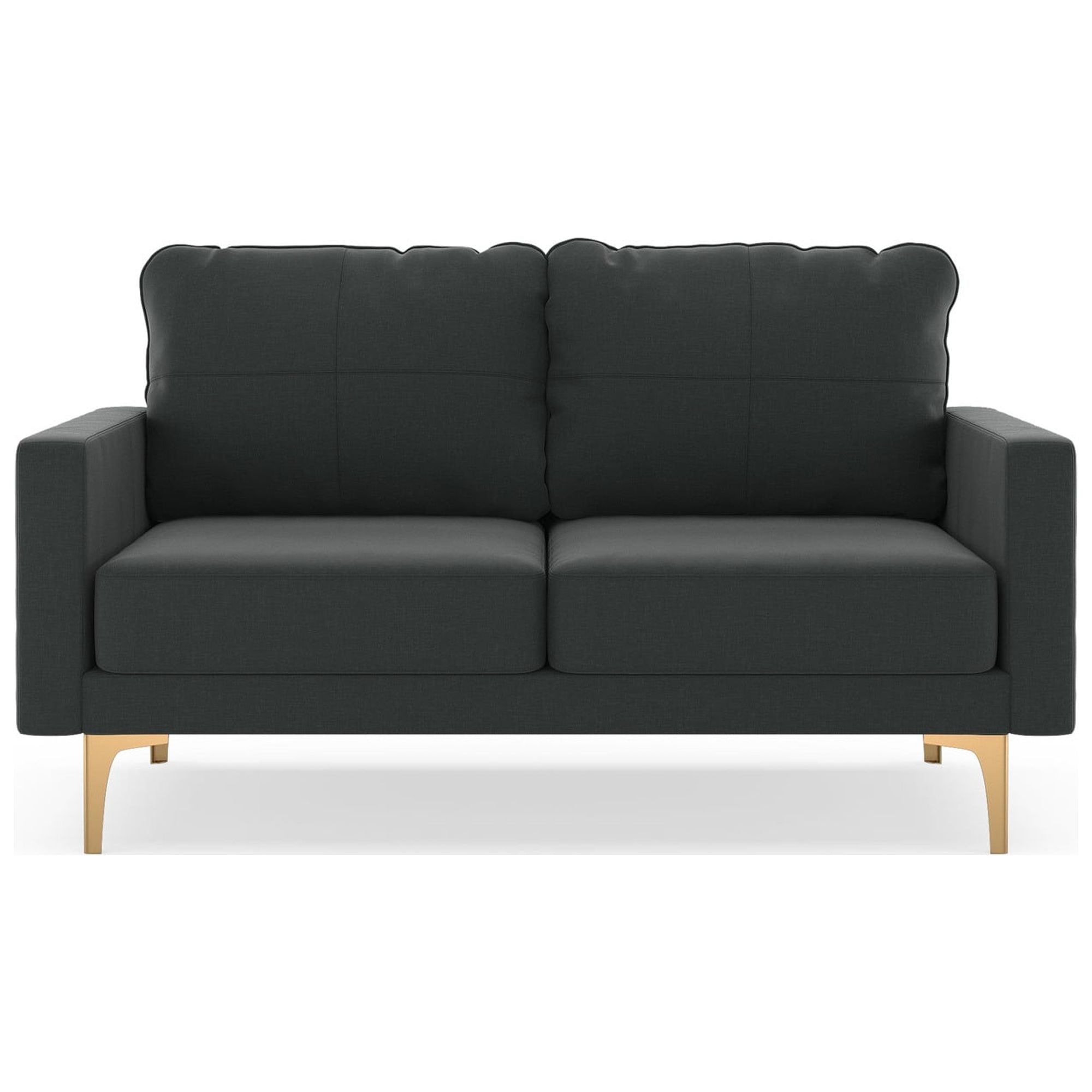 Preston Sofette Cross Weave - Raven Gray - Walmart.com