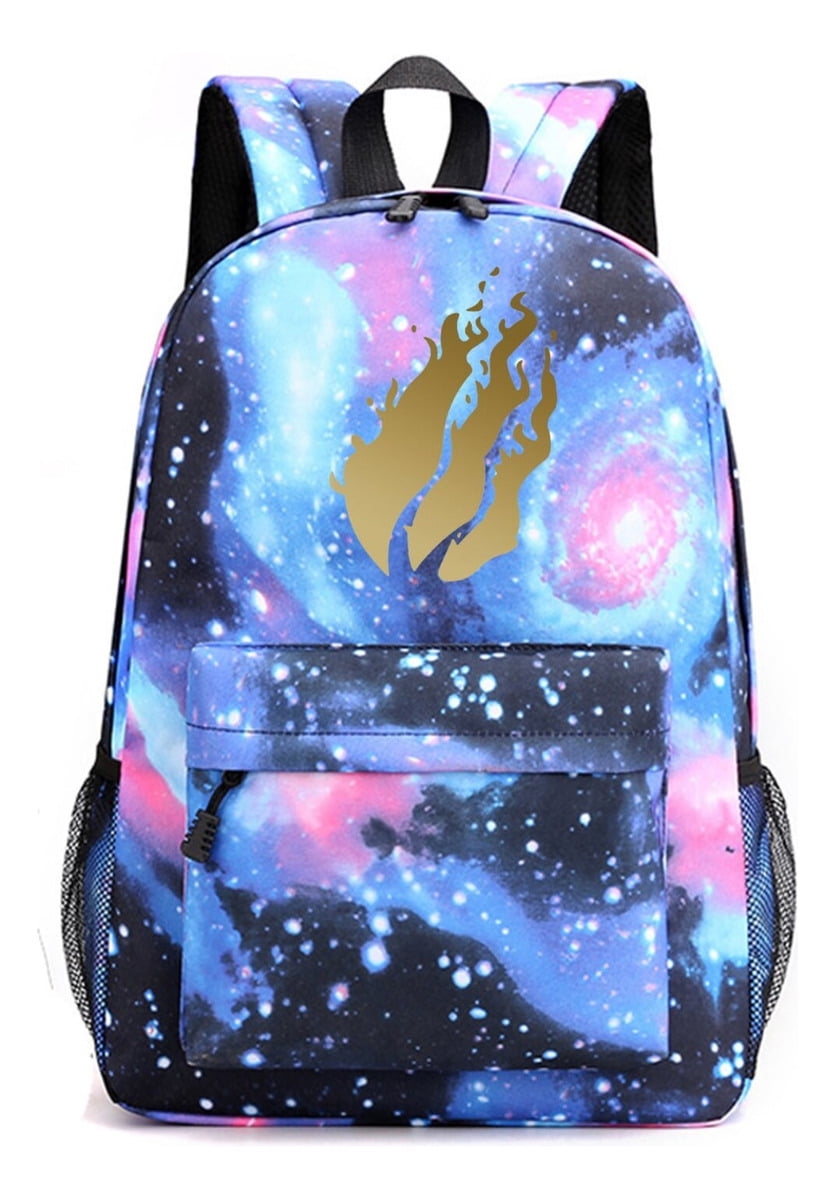 PrestonPlayz Cosmic Burst Blue Backpack, Nebula Space Galaxy Style ...