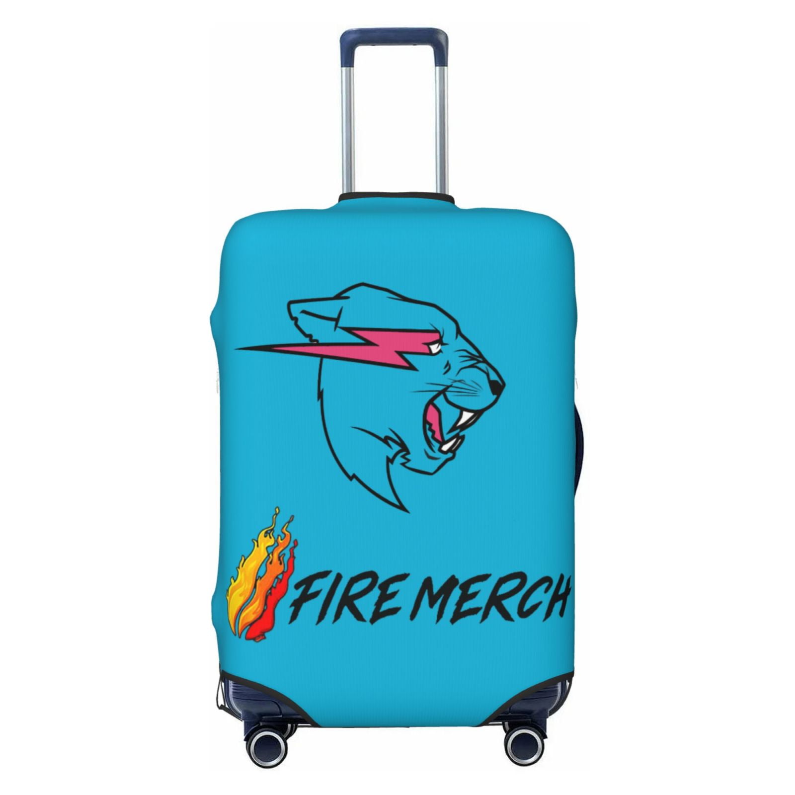 Prestonplayz And Mrbeast Luggage Cover Approved Travel Suitcase ...