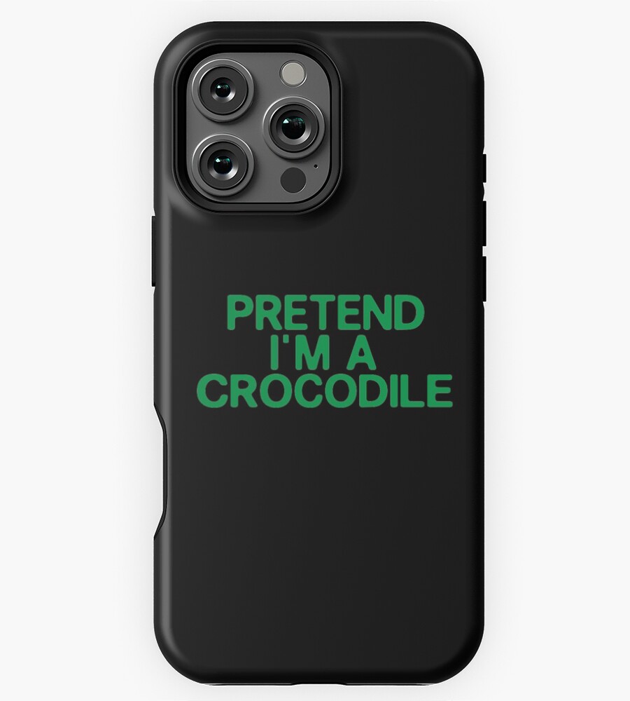 Pretend I m A Crocodile Funny Lazy Worst Halloween Costume Ever GA9689 ...