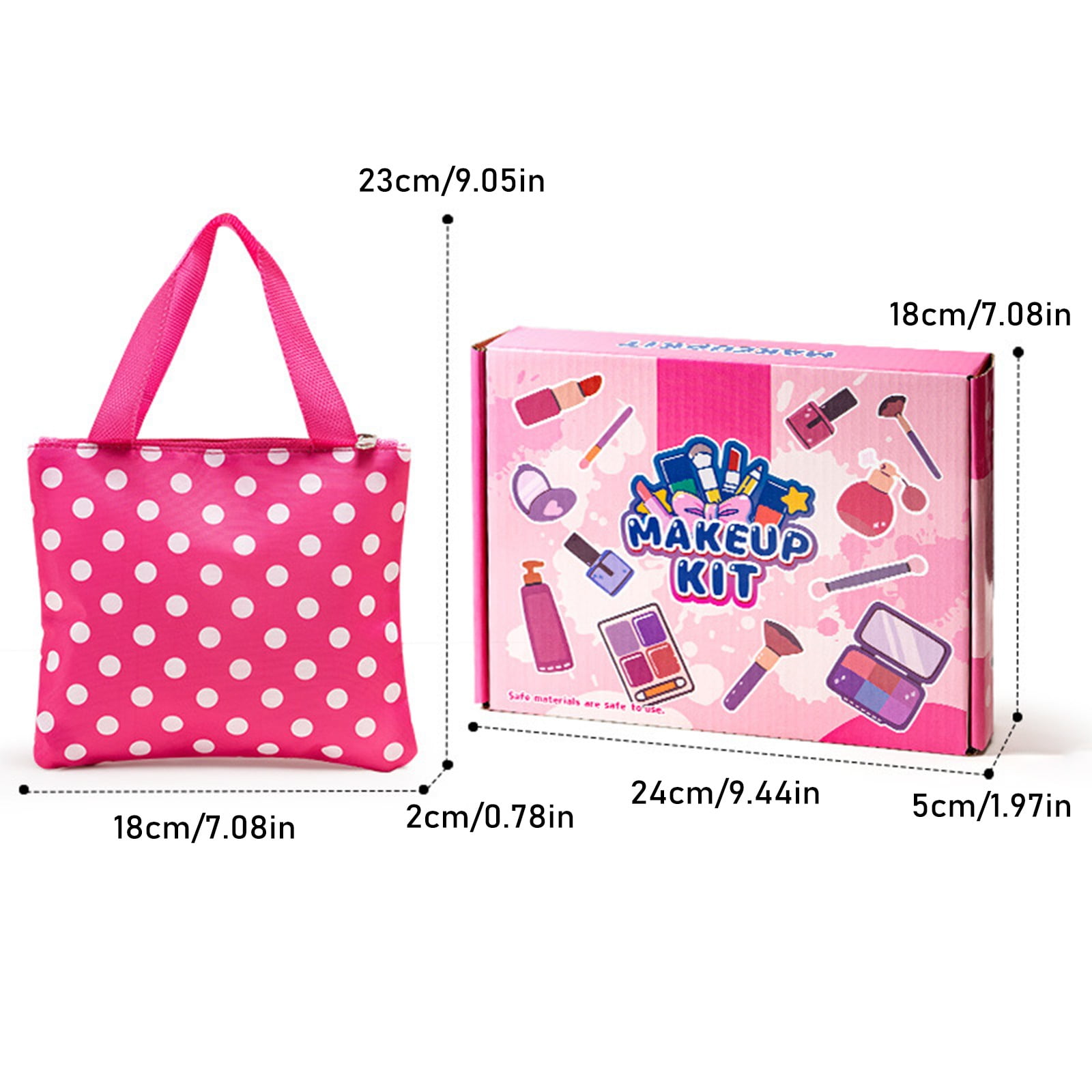 Pretend Makeup for Kit Girls Beverly Hills Pretend Makeup Toy Set, My ...