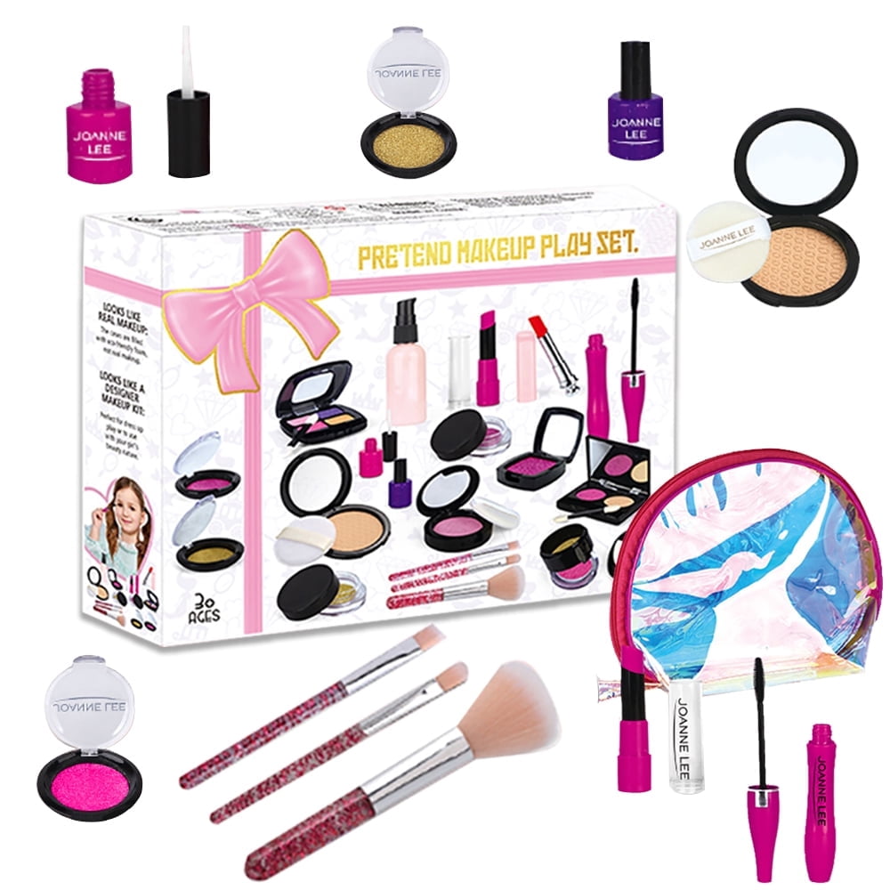 Pretend Makeup Kit Toys for 2 3 4 5 6 7 8 Year Old Girls, First Make Up ...
