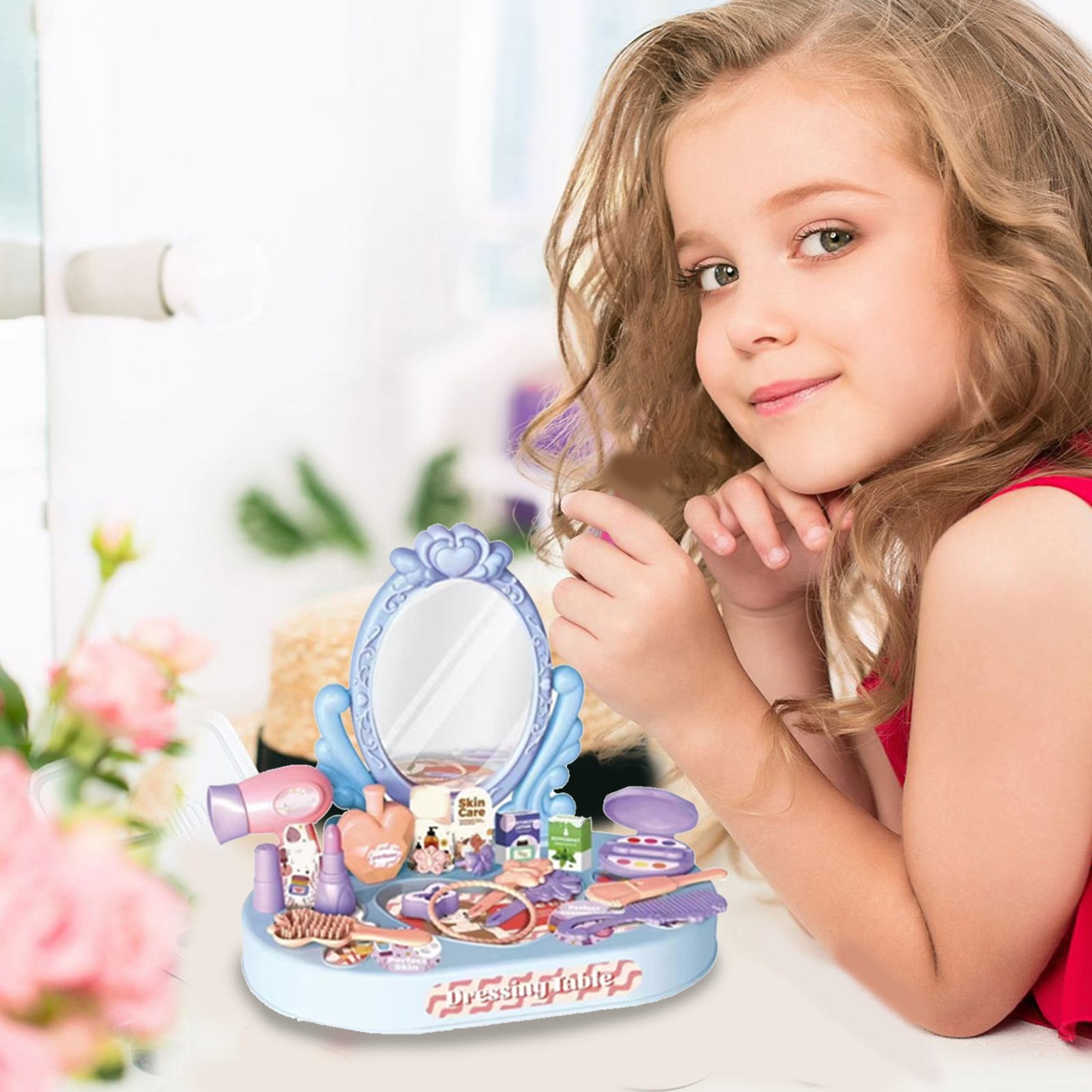 Pretend Makeup for Toddlers, Toy Play Makeup Set for Kids 3-5, Toddler ...