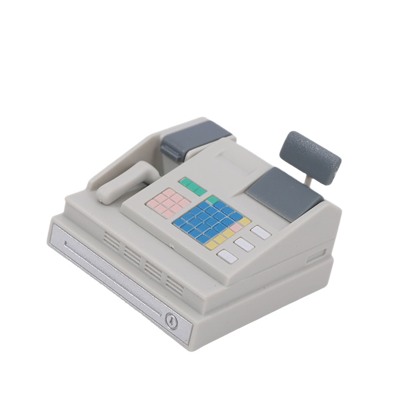 Pretend Play Cashier Machine Miniature Furniture Toy For Doll House ...