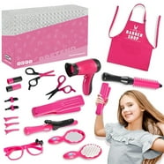 Kid Odyssey Kids Hair Salon Toys, Barber Playset Pretend Play Makeup ...