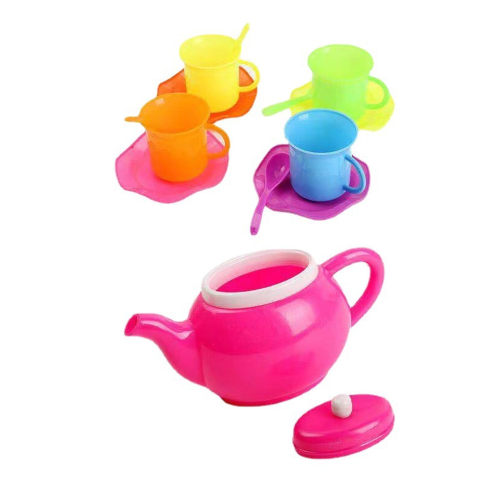 Pretend Play Kids Tea Party Set Washer Plastic Tea Cups For Tea Party ...