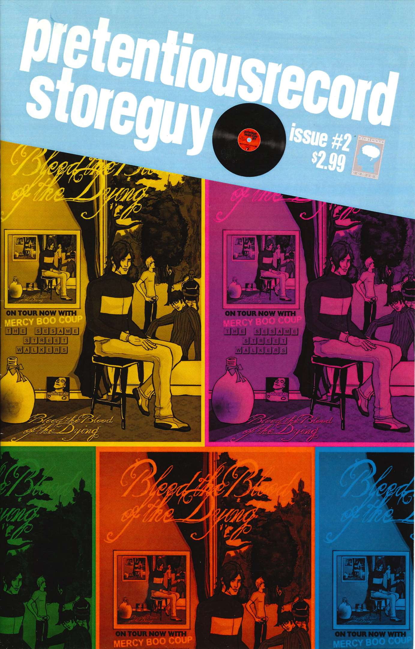 Pretentious Record Store Guy #2 VF ; Brain Cloud Comic Book - Walmart.com