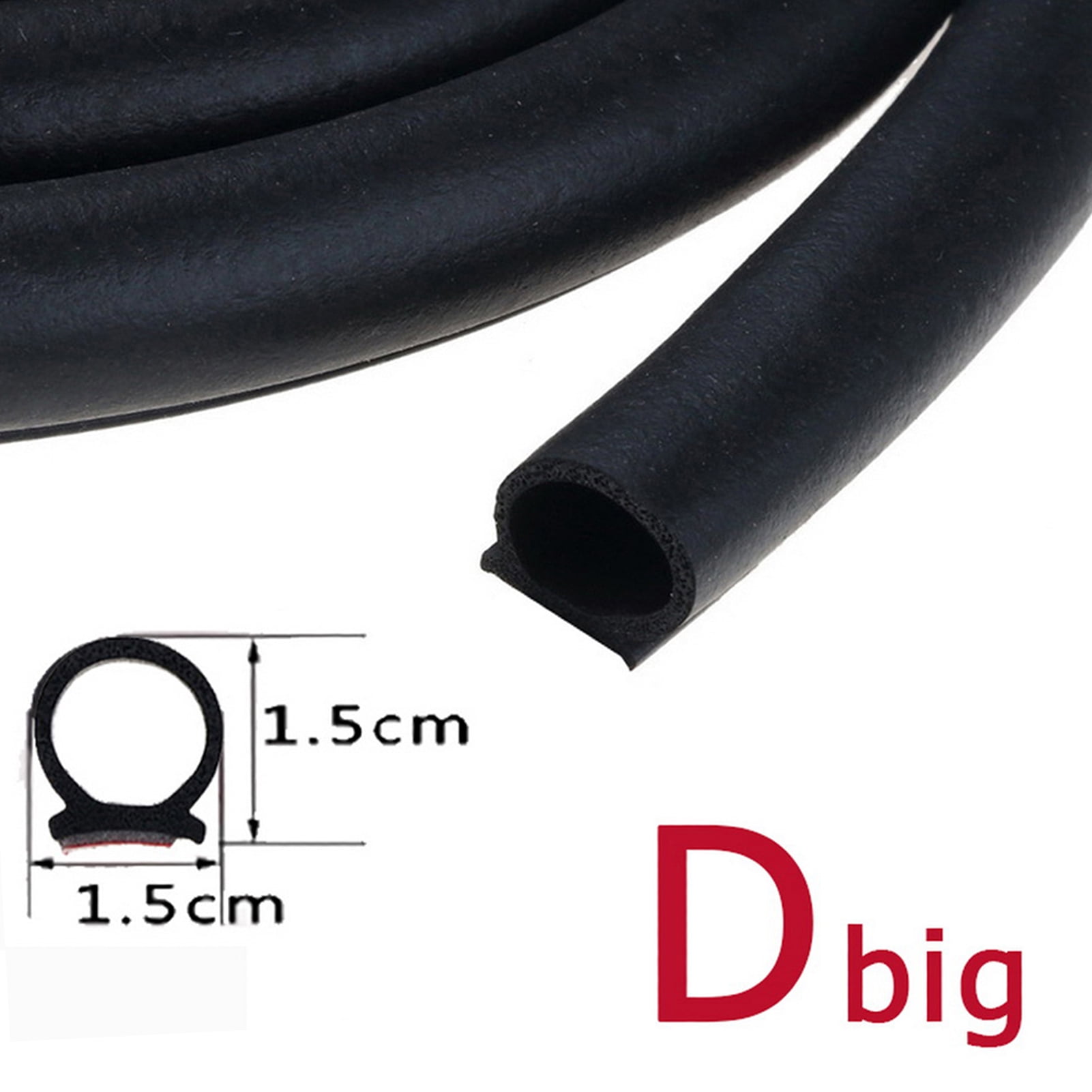 Pretfy Car Seal Strip Seal Waterproof Sound Auto Rubber Seal 5meters
