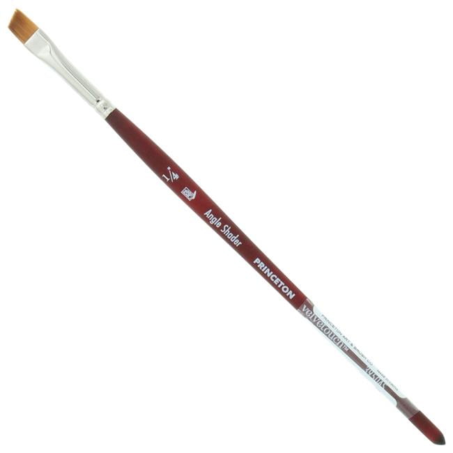 Preton Brush 3950AS-025 Angle Shader Velvetouch Mixed Media Brushes - 0.25 in. - Walmart.com